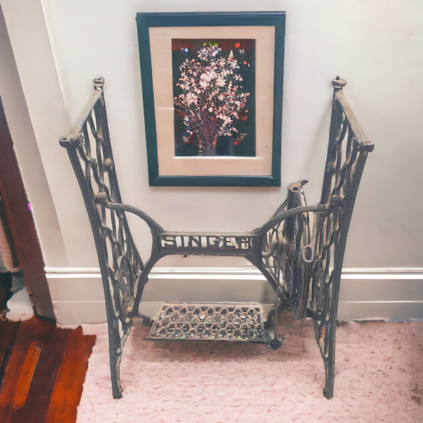 Antique Cast Iron Singer Treadle Sewing Machine Base – Wainfleet ...
