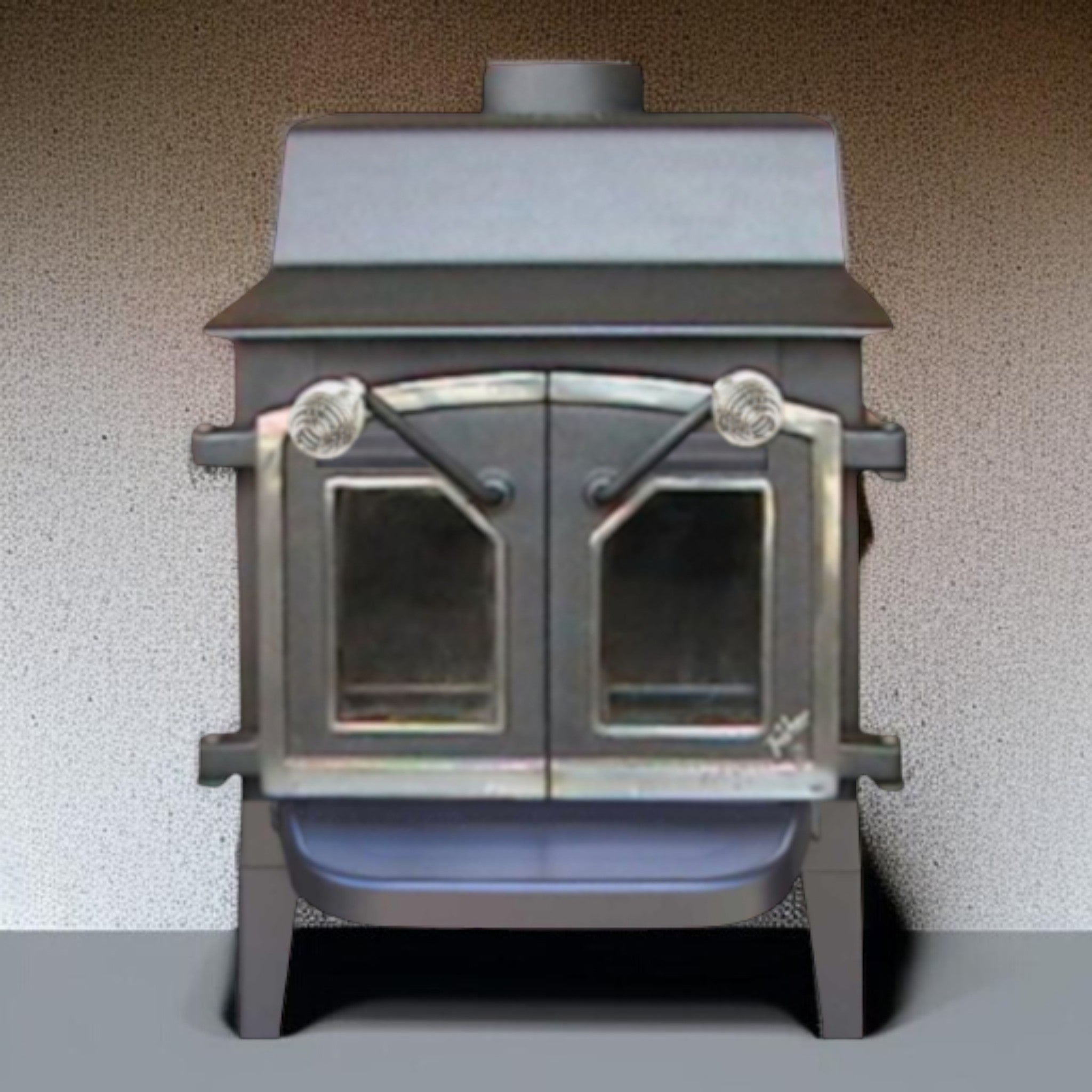 Fisher Grandma Bear Wood Stove Glass Doors Top Vent – Fully Refurbishe ...