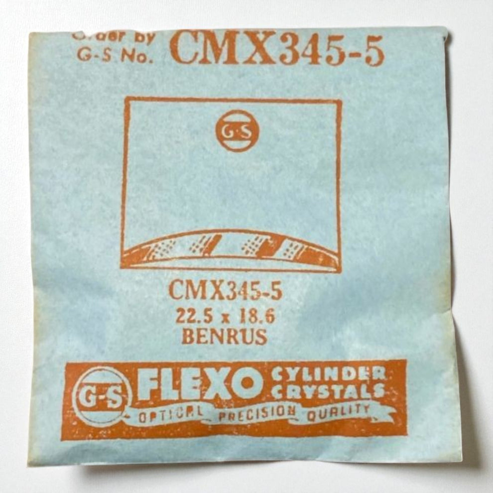 Germanow-Simon Mach (GS) CMX345-5 Watch Crystal 22.5x18.6 – Wainfleet ...