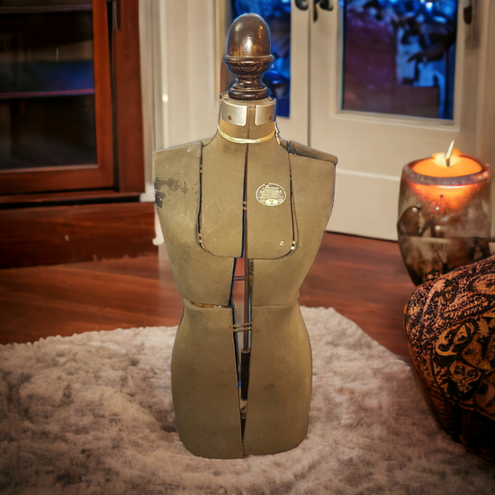 Vintage Acme Mannequin Sewing Dress Form Adjustable Body Size A ...