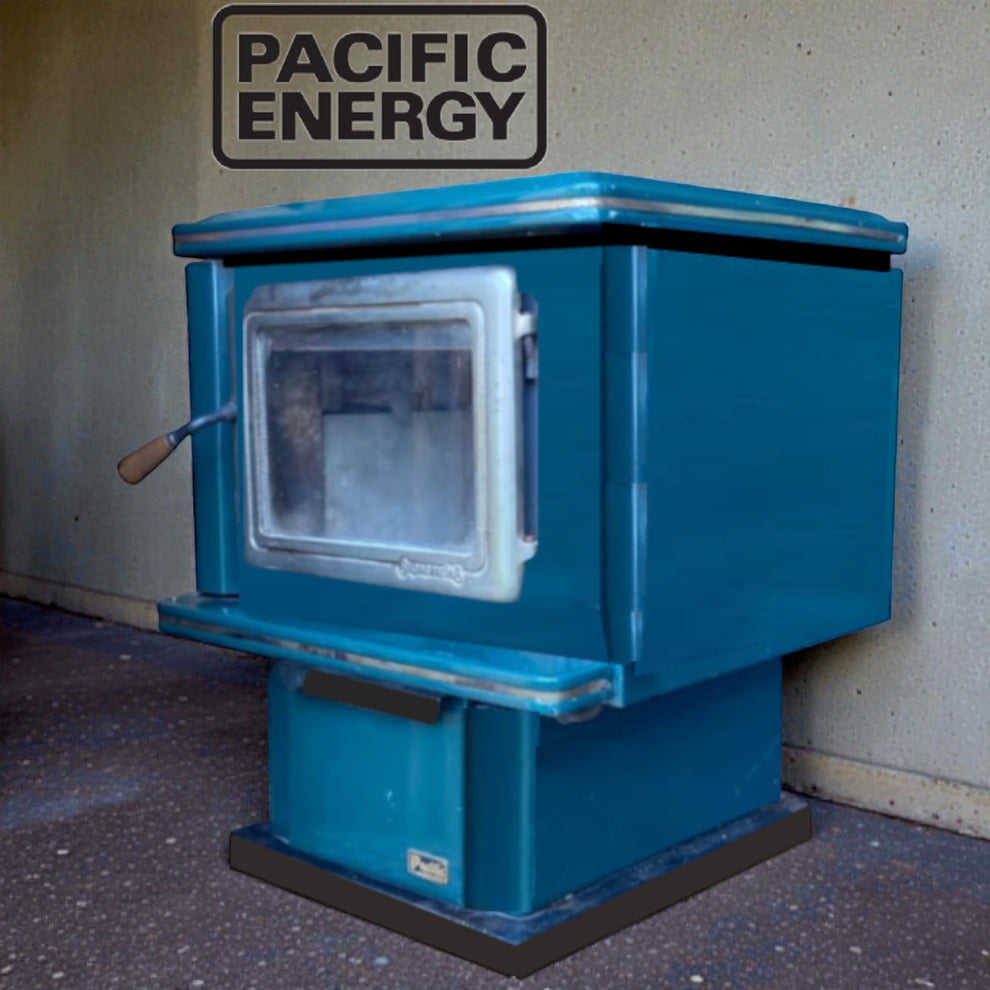 Pacific Energy Spectrum – Green Enamel, Refurbished & Ready for Winter ...