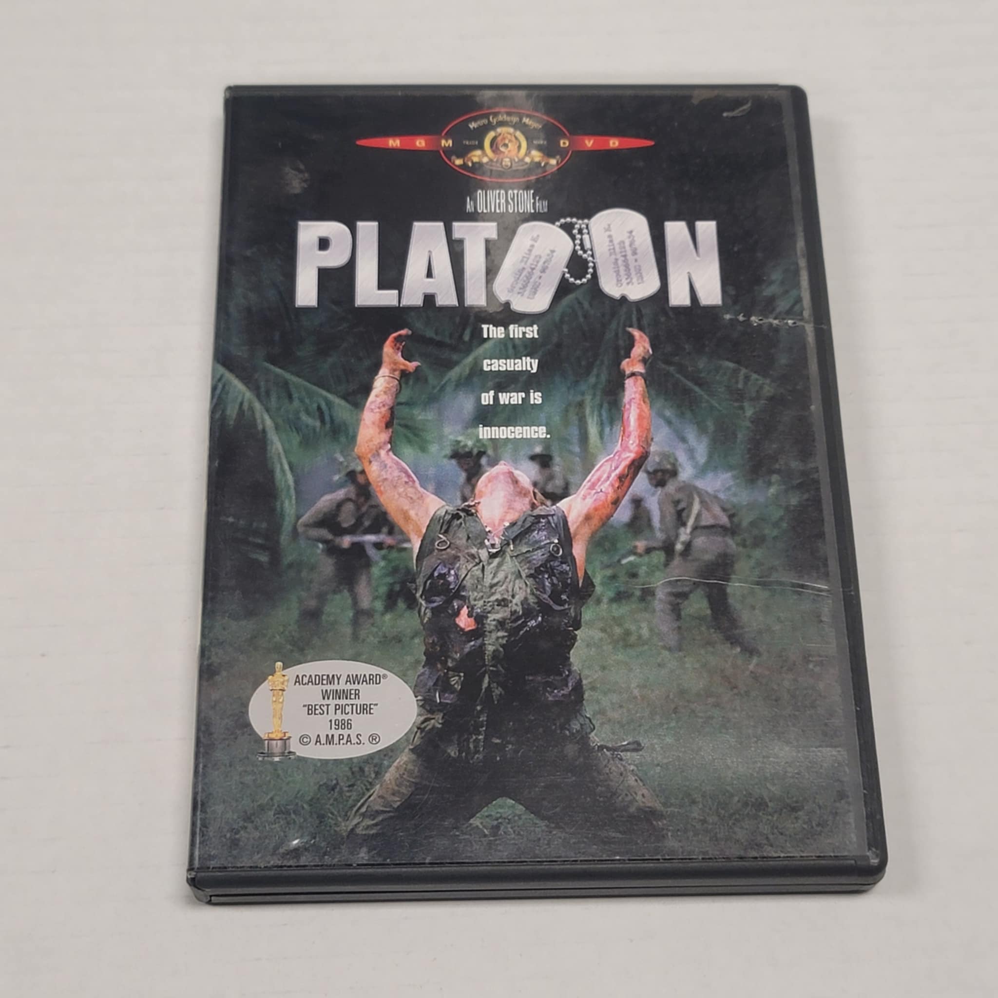 Platoon (Widescreen) Oliver Stone DVD – Wainfleet Trading Post