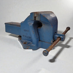 Vintage Heavy-Duty Record Vise 6-Inch Jaws – English-Made Industrial S ...