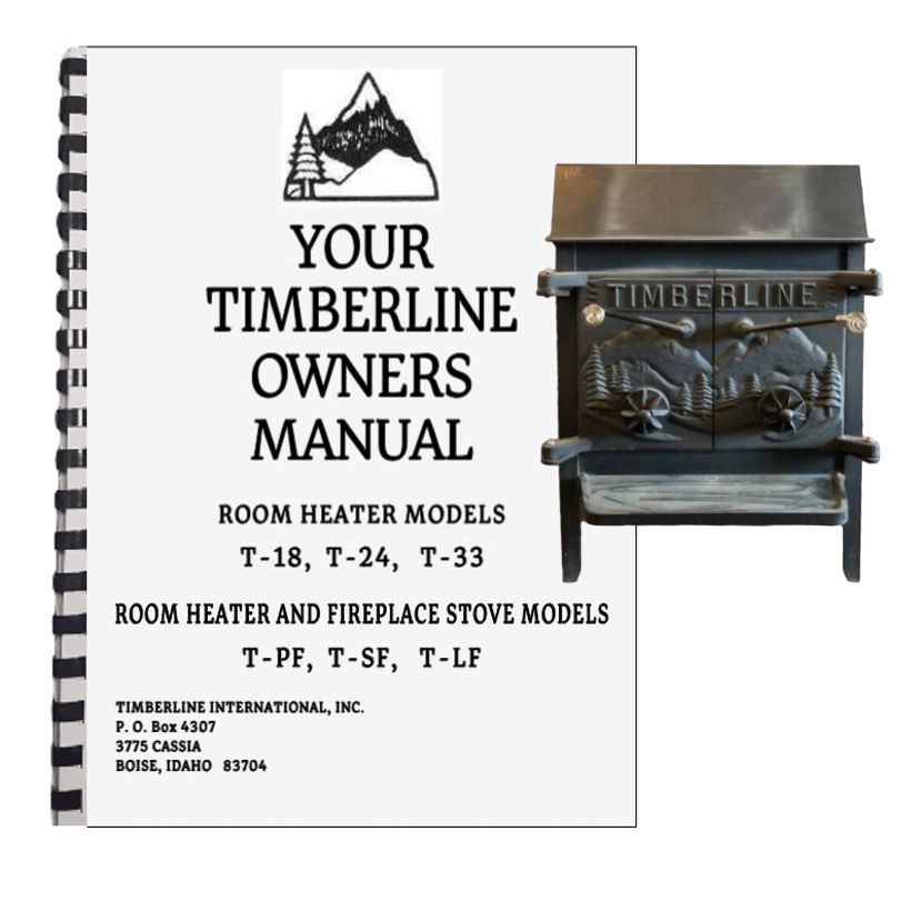 Timberline Wood Stove Manual – Wainfleet Trading Post