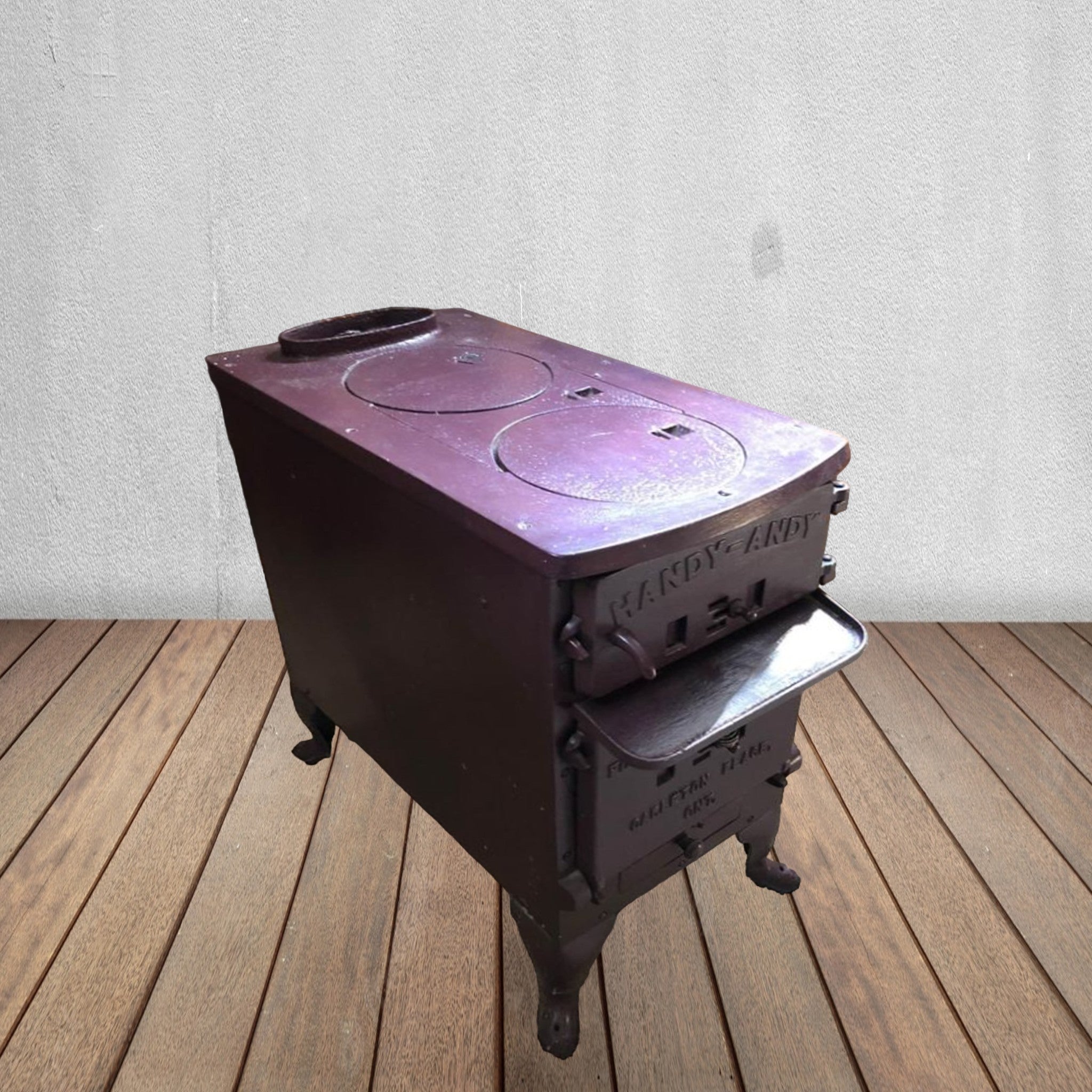 Handy Andy Box Stove Pair Wood Stove Findlay Foundry – Wainfleet ...