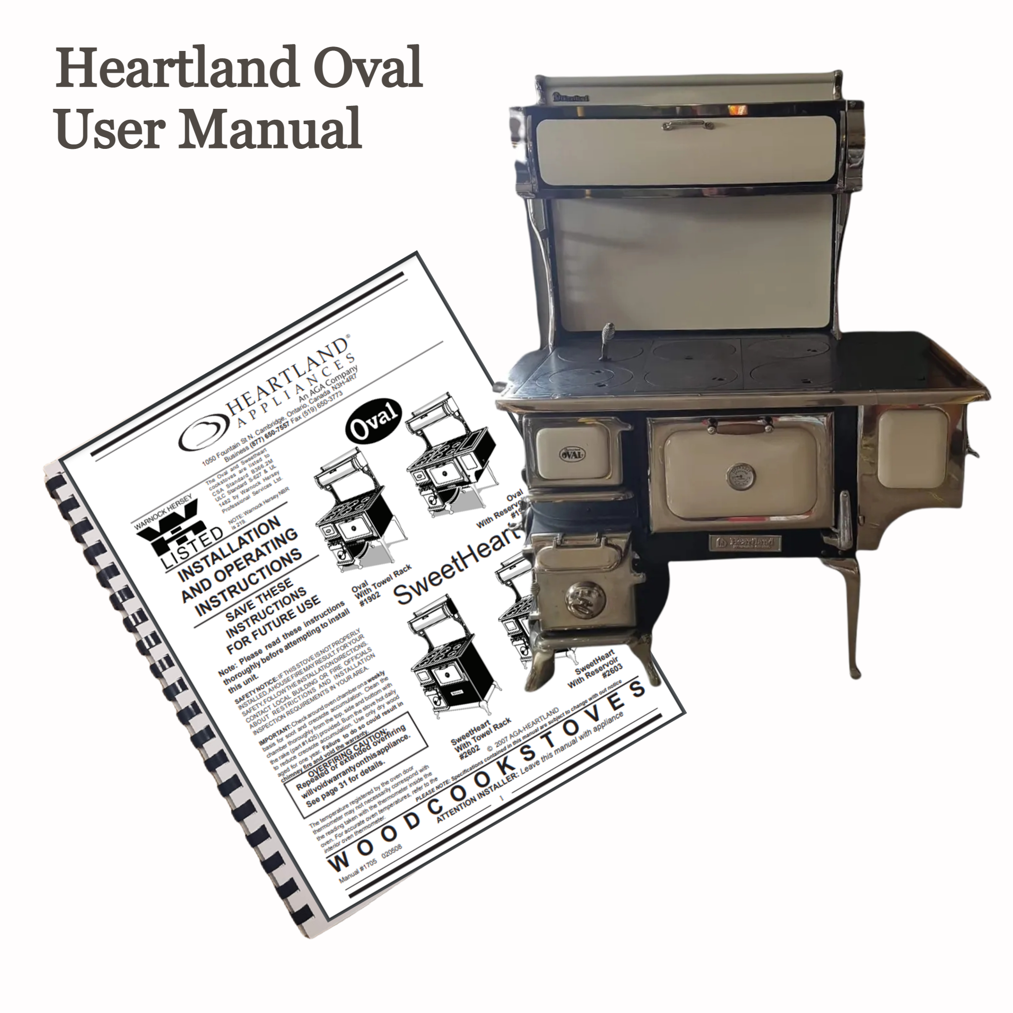 Heartland Oval Wood Cook Stove – Wainfleet Trading Post