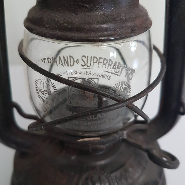 Antique German Lantern FeuerHand Superbaby 175 – Wainfleet Trading Post