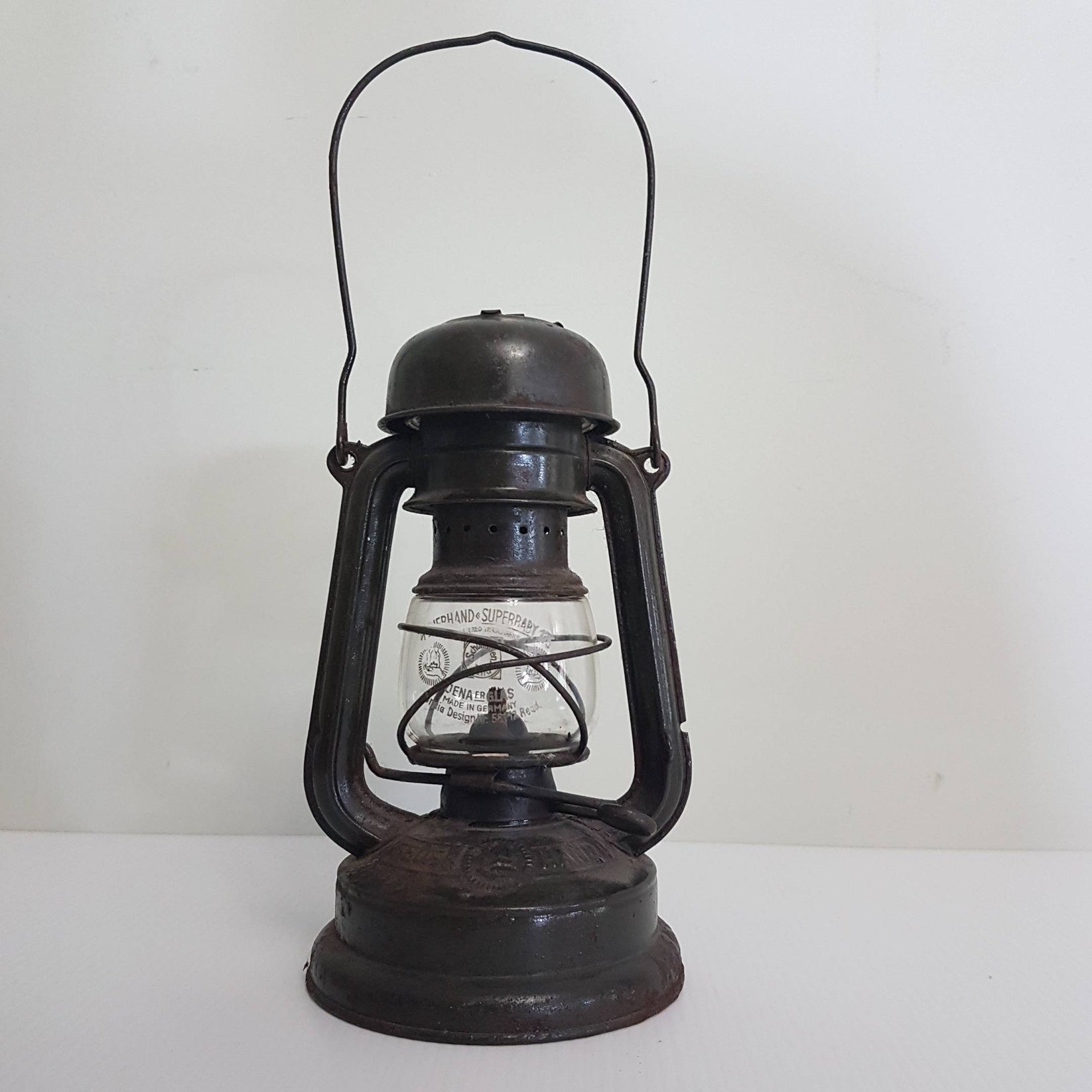 Antique German Lantern FeuerHand Superbaby 175 – Wainfleet Trading Post