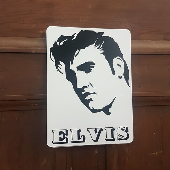 Elvis Presley Sign Aluminum Vintage Movie Decor sign – Wainfleet ...
