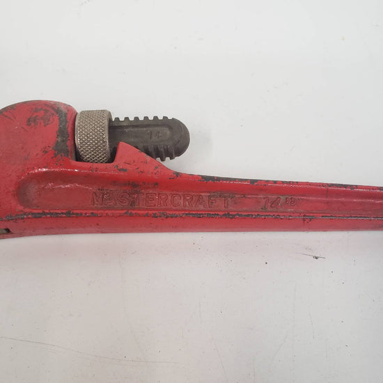 Mastercraft Pipe Wrench Adjustable heavy duty plumbers wrench ...